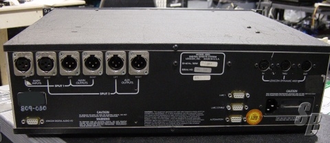 Listing - LEXICON 480L DIGITAL REVERB WITH LARC. - Detail - PROCESSING ...