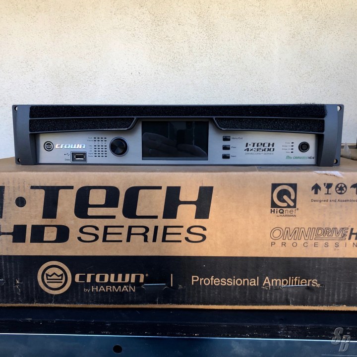 Listing - CROWN I-TECH 4X3500HD AMPLIFIER - Detail - AMPLIFIER ...