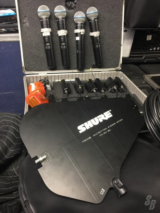 For Sale - SHURE / BEHRINGER TURNKEY WIRELESS MICROPHONE & IEM SYSTEM ...