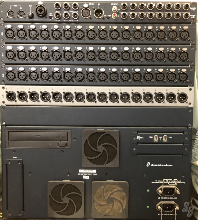 Listing - AVID (DIGIDESIGN) | VENUE MIX RACK - Detail - CONSOLE/DIGITAL ...