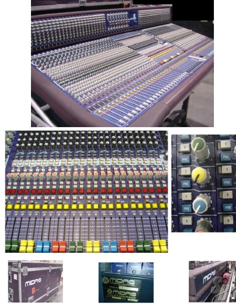 Listing - MIDAS HERITAGE 4000 FOH OR MON CONSOLE - Detail - CONSOLE ...