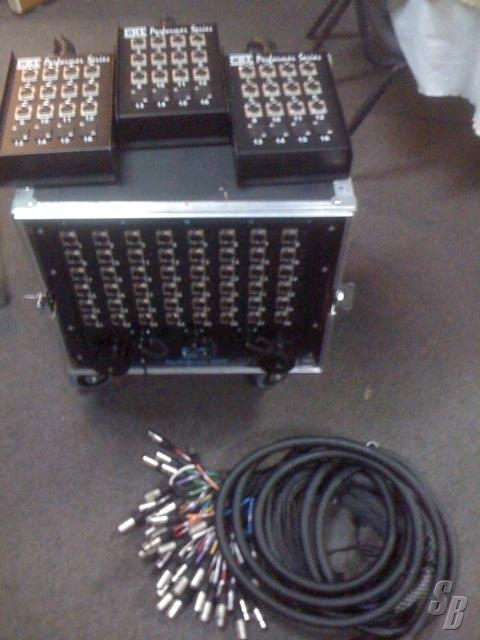 Listing - CBI SPLITTER SNAKE, 250' MAIN TRUNK, 25' MONITOR SPLIT, 40 ...