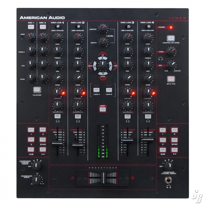 Listing - AMERICAN DJ 14MXR 4-CHANNEL MIXER - Detail - CONSOLE ...
