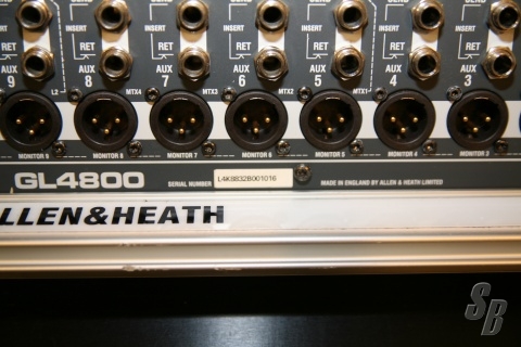 Listing - ALLEN & HEATH GL4800 32-B - Detail - CONSOLE - SoundBroker.com