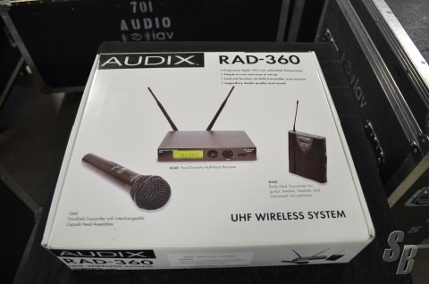 Listing - AUDIX RAD 360 W/BELTPACK & HANDHELD - Detail - MICROPHONES ...