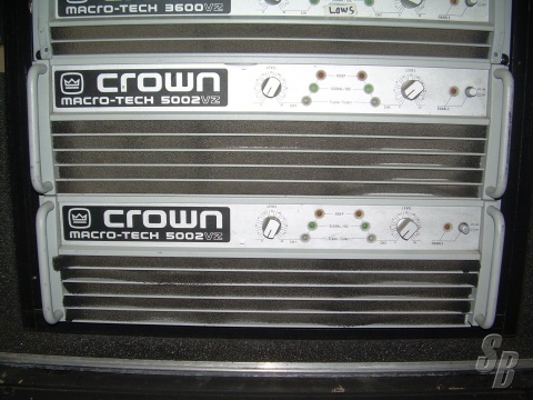 Listing - CROWN MACRO-TECH 5002VZ - Detail - AMPLIFIER - SoundBroker.com