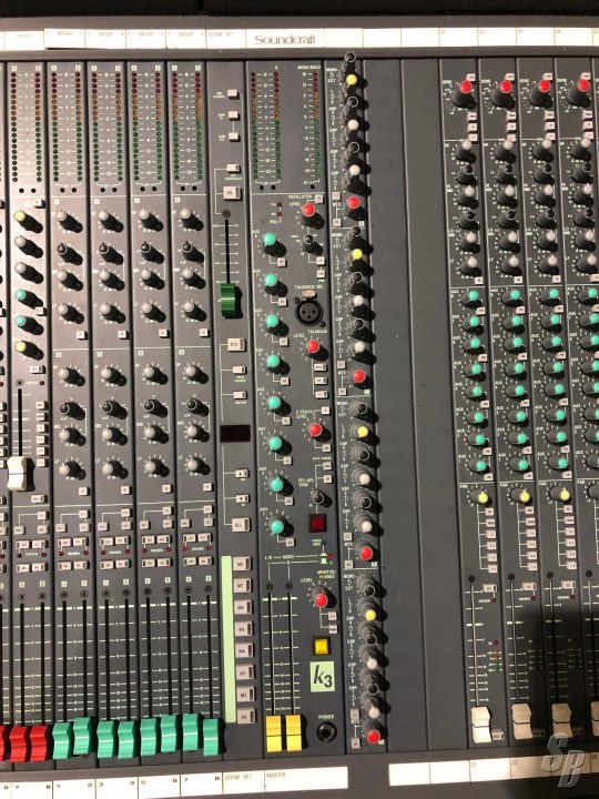 Listing - SOUNDCRAFT K3 AUDIO CONSOLE - Detail - CONSOLE/RECORDING ...