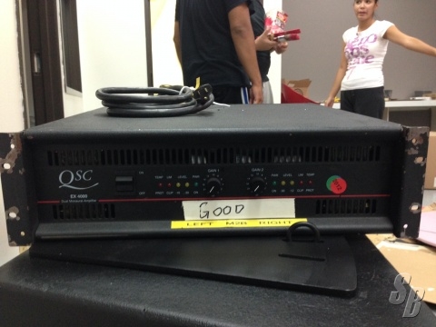 Listing - QSC EX 4000 POWER AMP - Detail - AMPLIFIER - SoundBroker.com