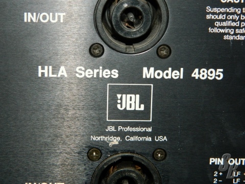 Listing - JBL HLA 16 BOXES (8 X 4895 & 8 X 4897A) - Detail - SPEAKERS ...