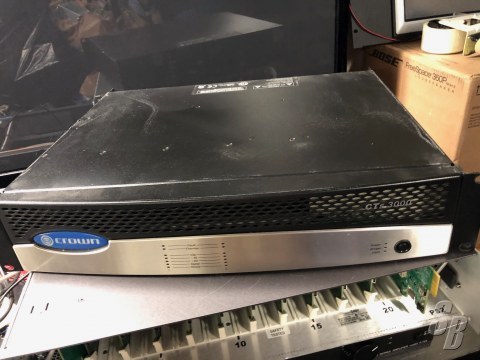 Listing - CROWN CTS 3000 2-CHANNEL 1500W W/PIP2 MODULE - Detail ...