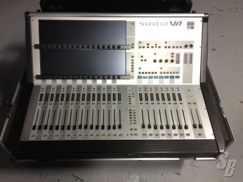 Listing - SOUNDCRAFT VI1 MIXING CONSOLE BARELY USED - Detail - CONSOLE ...