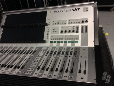 Listing - SOUNDCRAFT VI1 MIXING CONSOLE BARELY USED - Detail - CONSOLE ...