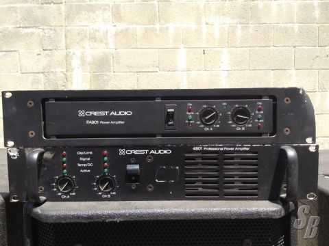 Listing - CREST FA901 AMPLIFIER - Detail - AMPLIFIER - SoundBroker.com