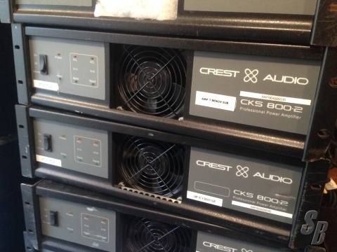 Listing - CREST AUDIO CKS 800-2 AMPLIFIER (2/4/8 OHM) - UP TO 800 WATTS ...