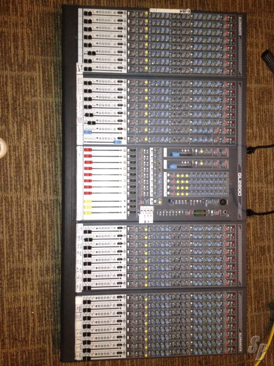 Listing - ALLEN HEATH GL2800 32 CHANNEL MIXER - Detail - CONSOLE ...