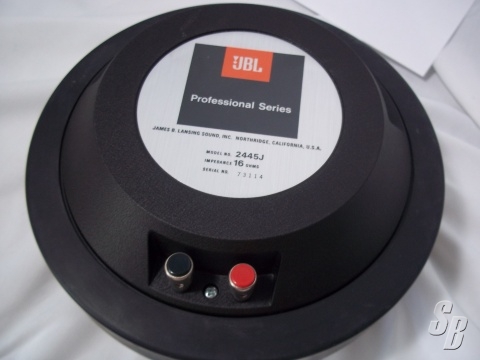 Listing - JBL 2360A BI-RADIAL HORN & 2445J DRIVER WITH WOODEN STAND - Detail - SPEAKERS ...