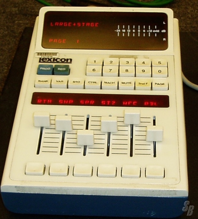 Listing - LEXICON 480L DIGITAL REVERB WITH LARC. - Detail - PROCESSING ...