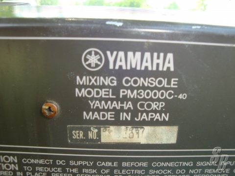 Listing - PM3000C 40 CHANNEL MIXER BOARD - Detail - CONSOLE ...