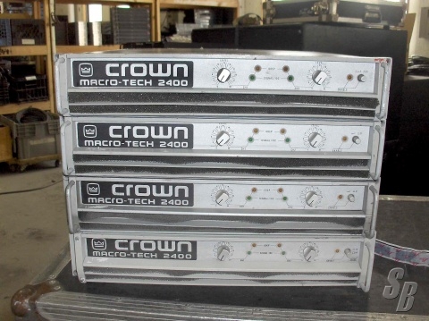 Listing - CROWN MACRO TECH 2400 AMPLIFIERS - Detail - AMPLIFIER ...