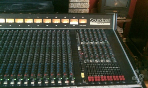 Listing - SOUNDCRAFT 500 MIXER - Detail - CONSOLE/MONITOR - SoundBroker.com