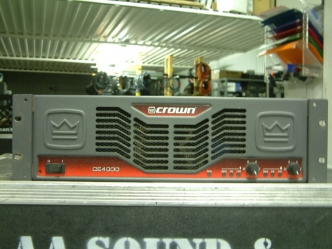Listing - CROWN CE4000 AMPLIFIER - Detail - AMPLIFIER - SoundBroker.com