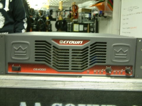 Listing - CROWN CE4000 AMPLIFIER - Detail - AMPLIFIER - SoundBroker.com