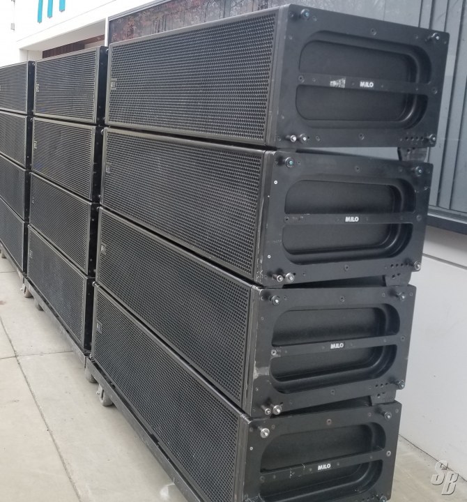 Listing - MEYER SOUND SYSTEM - MILO AND 700HP - Detail - SPEAKERS/LINE ...