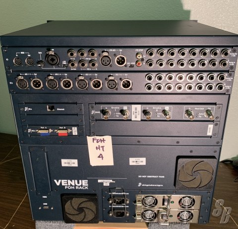 Listing - D-SHOW FOH RACK AVID | VENUE PROFILE ( DIGIDESIGN ) FRONT OF ...