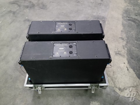 Listing - JBL VERTEC VT4887 LINE ARRAY SPEAKERS (LOT OF 12 SPEAKERS W/FRAMES & DUAL CASES ...