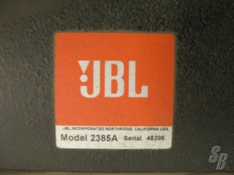 Listing - JBL 2385A 2" INCH HORN FLARE - Detail - SPEAKERS - SoundBroker.com
