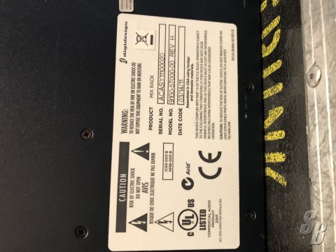 Listing - AVID (DIGIDESIGN) | VENUE MIX RACK - Detail - CONSOLE/DIGITAL ...