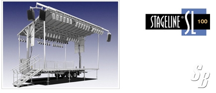 Listing - STAGELINE SL100 MOBILE STAGE SYSTEM FACTORY REFURBISHED WITH ...