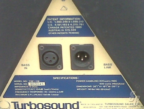 Listing - COMPLETE TURBOSOUND VINTAGE SYSTEM - Detail - PA SYSTEMS ...