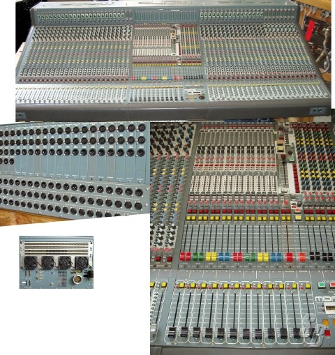 Listing - MIDAS XL4/64/0/TP 64 FRAME MIXING CONSOLE TOURING PACKAGE ...