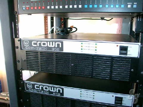 Listing - CROWN COMTECH 810: 4OHM (460 WATTS P/ CH.), 8OHM (295 WATTS P ...
