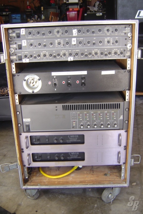 Listing - MONITOR BI-AMP AMP RACK FULLY LOADED - Detail - AMPLIFIER ...