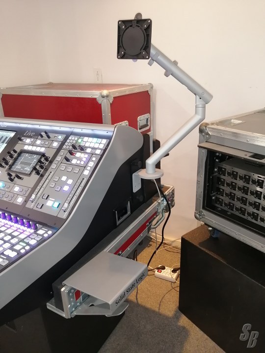 For Sale - SSL L350 WITH DANTE STAGE BOX, EQUIPMENT RACK, & CASES ...