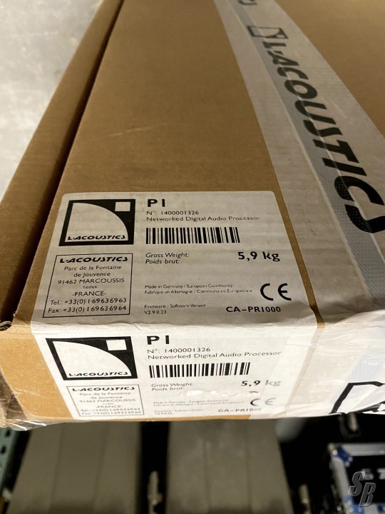 Listing - L-ACOUTSICS P1 PROCESSOR - Detail - SPEAKER PROCESSORS ...