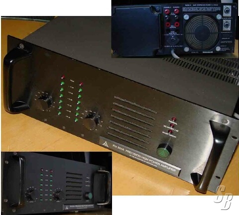 Listing - FM ACOUSTICS 801A AMPLIFIER, 375 WATTS INTO 8 OHMS, 800 WATTS ...