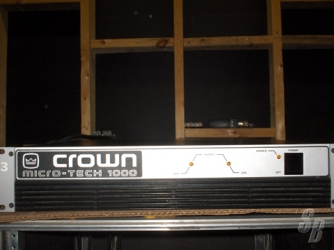 Listing - CROWN MICRO TECH 1000 POWER AMPLIFIER - Detail - AMPLIFIER ...