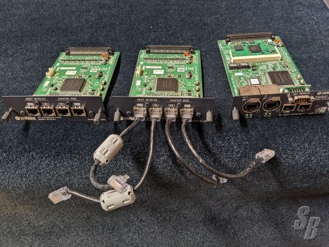 Listing - COMPLETE 48 CH. YAMAHA ETHERSOUND DIGITAL ROUTING SYSTEM ...