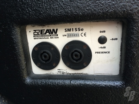 Listing - EAW SM155E - Detail - SPEAKERS/MONITOR/WEDGES - SoundBroker.com