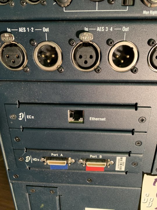 Listing - D-SHOW FOH RACK AVID | VENUE PROFILE ( DIGIDESIGN ) FRONT OF ...