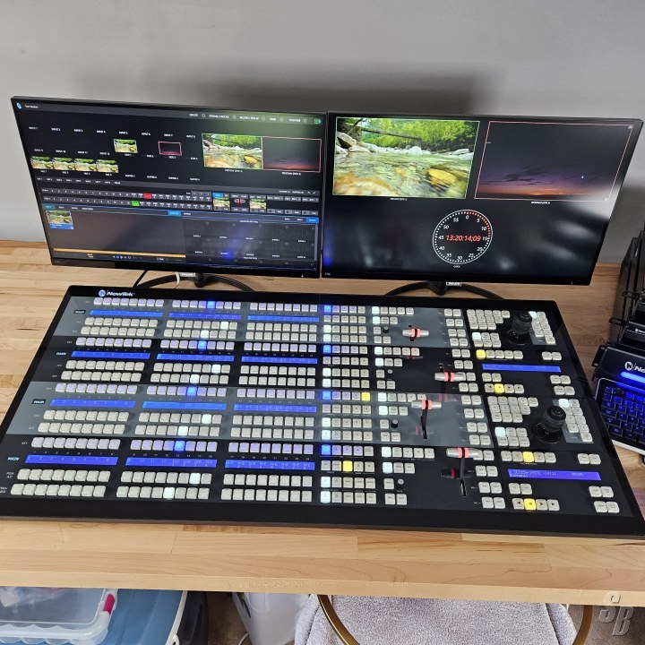 For Sale - NEWTEK IP SERIES VIDEO PRODUCTION SYSTEM FEATURING VMC1, 4-STRIPE CONTROL PANEL AND ...