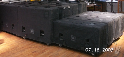 Listing - JBL VERTEC 4 EA. VT4889 & 8 EA. VT4880 - Detail - SPEAKERS ...