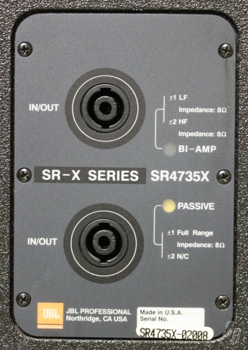 Listing - JBL SR-X SERIES SR4735X PAIR WITH COVERS - Detail - SPEAKERS ...