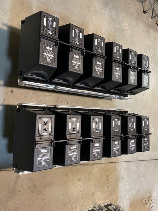 For Sale - NEXO GEO M6/LS 18 LINE ARRAY PACKAGE W/ AMPS, CASES ...