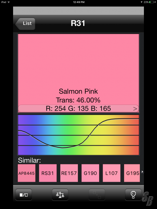 Listing - SET OF (38) R31 SALMON PINK - Detail - LIGHTING - SoundBroker.com