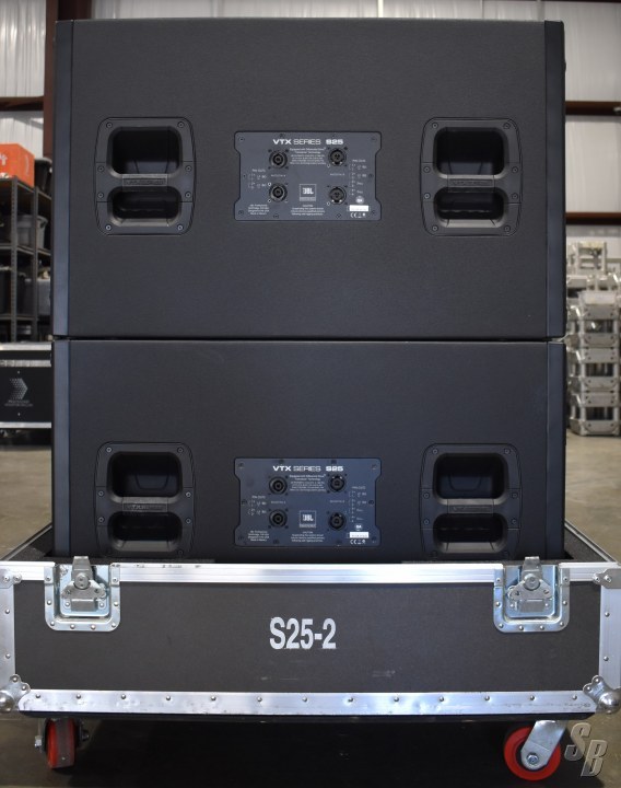 Listing - JBL VTX SERIES S25 SUBWOOFER SUBS - SOLD IN PAIRS W/CASE ...