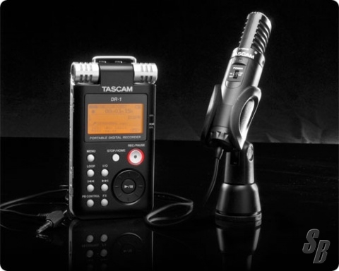 Listing - TASCAM FIELD PACK - DR-1 PORTABLE RECORDER W/ TM-ST1 STEREO ...
